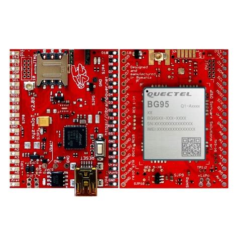 Modul Iot Arm0 Bg95 M2 Xyz Miot Shield Placa Dezvoltare At Samd21g Lte Catm1 Nbiot Gnss