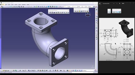 Catia V5 Tutorial Exercise 47 Youtube