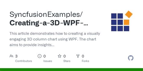 Github Syncfusionexamplescreating A 3d Wpf Column Chart To Visualize The Panama Canal Traffic