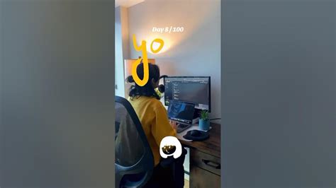 Day 8 Of 100 Daysofcode 💻🙌🏼🎧 Frontenddevelopment Aesthetic Vlogshorts Youtube