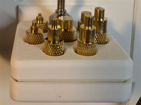 Heat Set Inserts Holder For Gridfinity By Paradox Makerworld Download