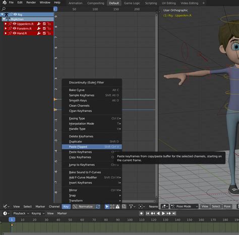 Copy And Paste Pose Not Working Animation And Rigging Blender Artists Community