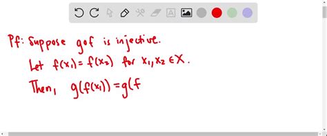 solved if g ∘f is injective then f is injective