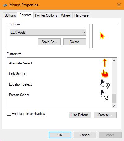 Custom Cursors Solved Page 26 Windows 10 Forums