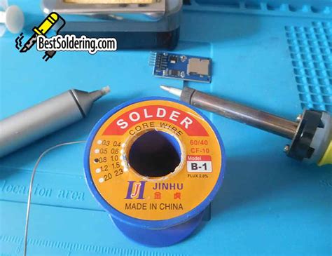Can You Solder Without Flux Hobby Electronic Soldering And Construction