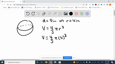 Solved A Conical Tent Is Made By Using A Semicircular Piece Of Canvas Of Radius 8 Feet Find The