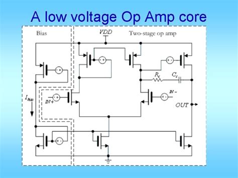 Low Voltage Operational Amplifier