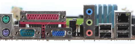 Premium Photo Electronic Microcircuit With Microchips And Capacitors