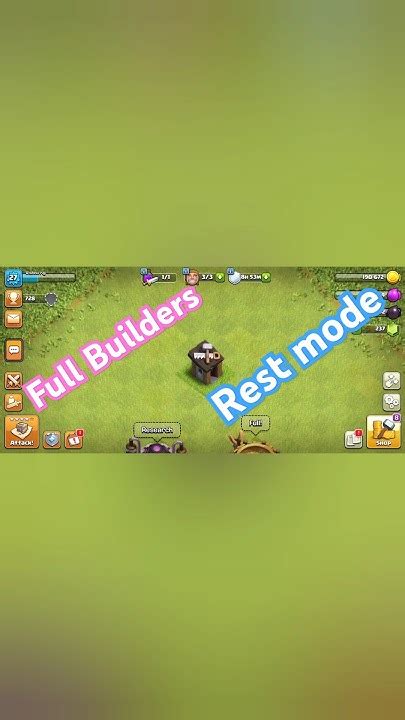 Full Builders In Rest Mode Loss Of Loot Clash Of Clans Coc