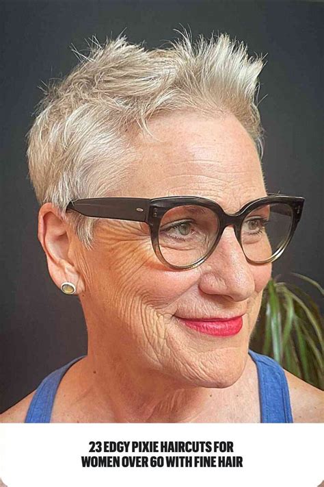 25 Volume Boosting Pixie Cuts For Women Over 60 With Fine Hair Short