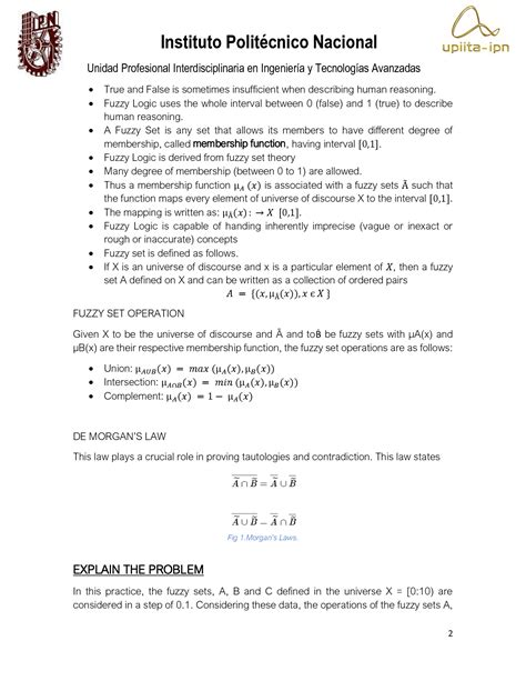 Solution Artificial Intelligence Fuzzy Logic Practice 2 Basic