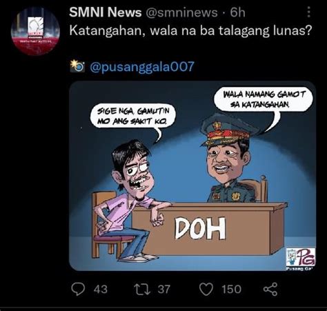 Smni Responds To The Memes Regarding The Doh Issue Through Pusang Gala