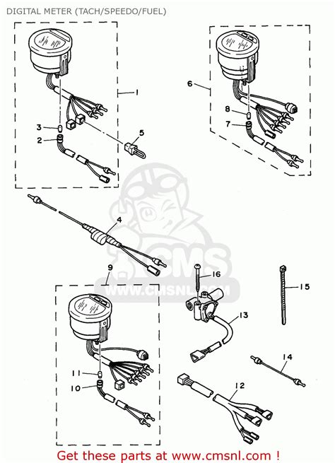 30 Yamaha Outboard Gauges Wiring Diagram Images