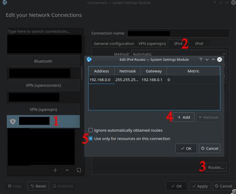 windows openvpn only route a specific ip addresses through vpn