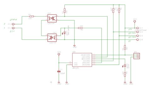 Bms Cellemodul Med Attiny85 Vertikal Integration