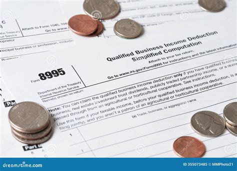 Form 8995 Qualified Business Income Deduction Simplified Worksheet Money Irs Tax Document