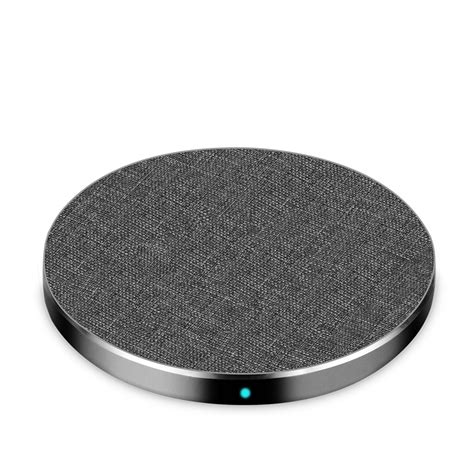 Premium Quality Qi Wireless Charger Type C Wireless Fabric Charging Pad China Wireless Charger