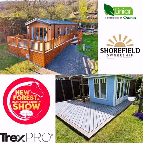 Newforestshow Decking Caravan Lodge Shorefields Liniar