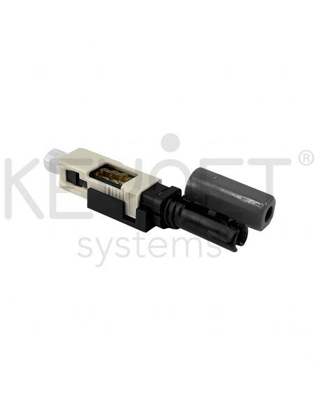Conector Mecánico Fibra óptica Sc Pc Mm Om1 Multimodo Beige