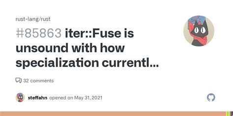 Iterfuse Is Unsound With How Specialization Currently Behaves Around