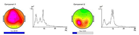 Components 1 And 2 From An Independent Component Analysis Ica