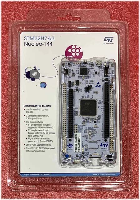Nucleo H7a3zi Q Stm32h7a3zit6q Nucleo 144 Dev Board Arduino Uno V3