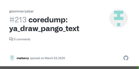 Coredump Yadrawpangotext · Issue 213 · Geommeryabar · Github