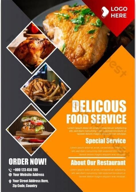 Restaurants Flyer 2023 Template Postermywall
