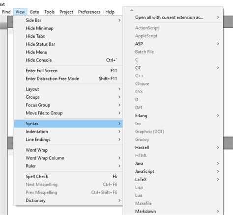 Как вернуть меню в Sublime Text 3 Как в Sublime Text включить главное меню