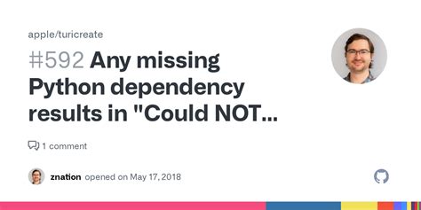 Any Missing Python Dependency Results In Could Not Find Cython · Issue 592 · Appleturicreate