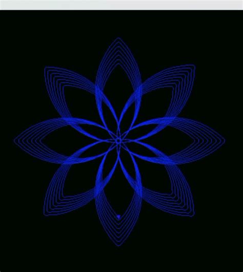 flower design by using python youtube