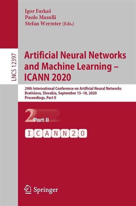 Theoretical Computer Science And General Issues 12397 Artificial Neural Networks And