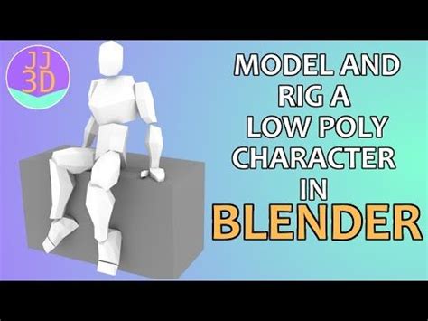 Model And Rig A Low Poly Character In Blender YouTube Low Poly Character Blender Character