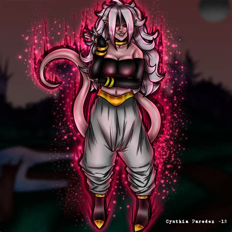 Android 21 Majin Form By Cheekycynth On Newgrounds