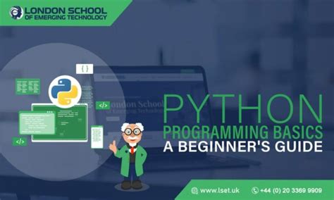 Python Programming Basics A Beginners Guide London School Of Emerging Technology