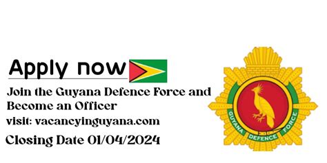 Join The Guyana Defence Force And Become An Officer