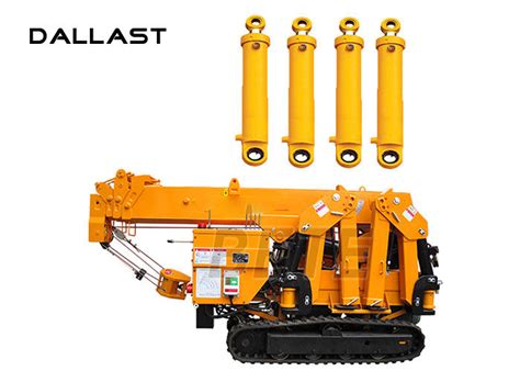 Chromed Industrial Hydraulic Cylinder 8412210000 Hs Code Hrc 45 55 Hardness