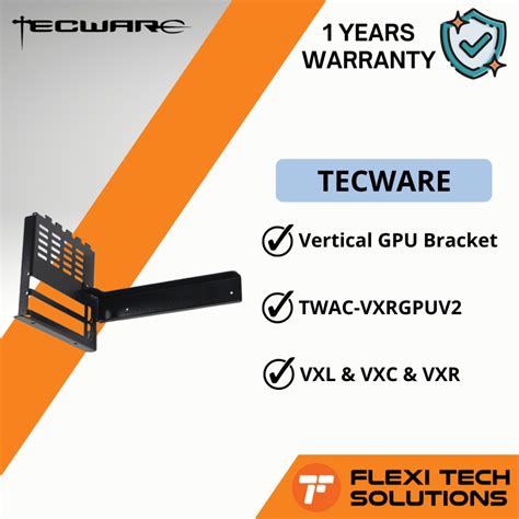 TECWARE Vertical GPU Bracket V For VXL VXC VXR Without Riser Cable Flexi Tech