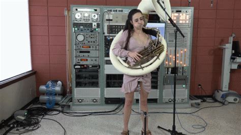 Ama Rio Tries Out The Sousaphone Vibrator Mp4 1080p The Inflation Laboratory Clips4sale