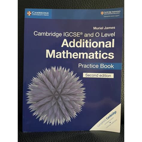 Jual Cambridge Igcse And O Level Additional Mathematics Practice Book Second Edition Shopee