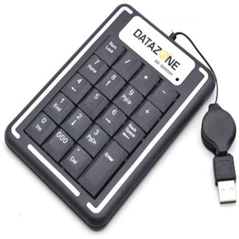 Numeric Retractable Keypad USB Portable Mini Number Pad For Laptop Desktop Computer PC Mac