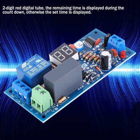 220v Ac Delay Timer Relay Module 1 99 Seconds 1 99 Minutes Time Range