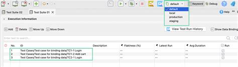 Global Variables And Execution Profile Katalon Docs