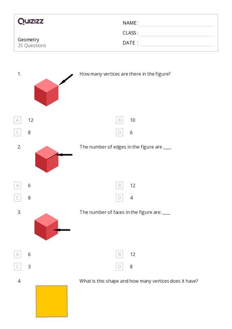 50 Geometry Worksheets For 3rd Class On Quizizz Free And Printable