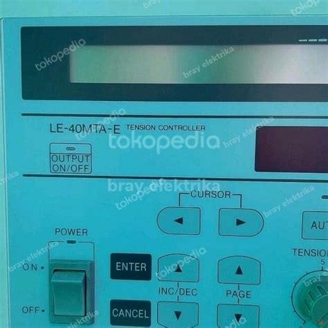 Jual Le 40mta E Tension Controller 100 240vac Mitsubishi Jakarta