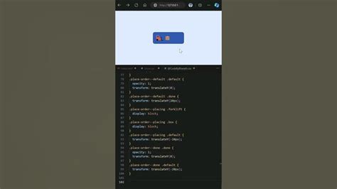 Day 064 😍css Order Button Animation Coding Webdevelopment Frontend Programming Software