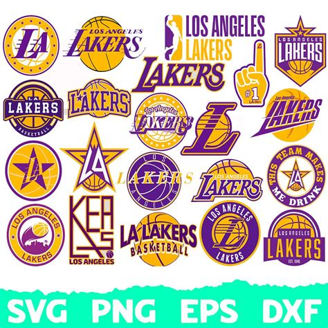 Los Angeles Lakers Svg Los Angeles Lakers Logo Vector La L Inspire
