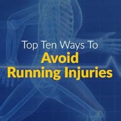 Top Ten Ways To Avoid Running Injuries Fact Based Health