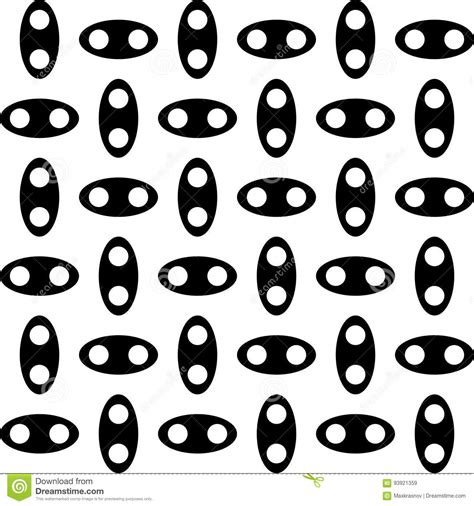 Seamless Monochrome Background Stock Vector Illustration Of Graphic