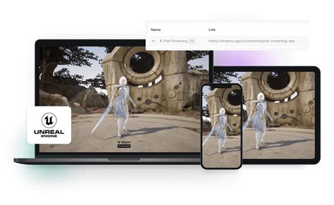 Real Time Unreal Engine Pixel Streaming Vagon Streams